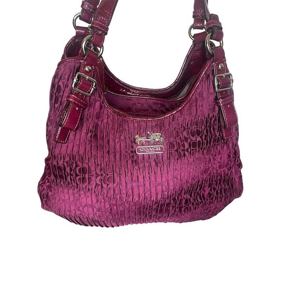 Coach | Bags | Authentic Coach Madison Gathered Maggie Shoulder Bag ...